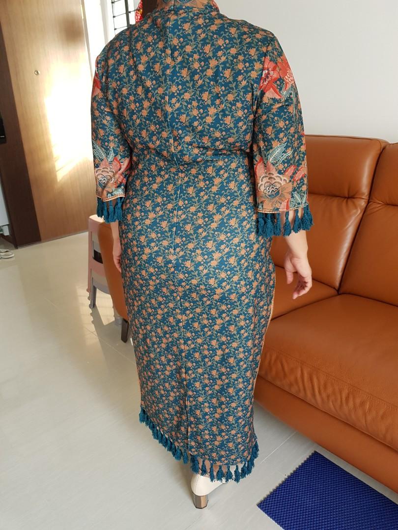 Cheong Sam dress flower prints, Women's Fashion, Dresses & Sets ...
