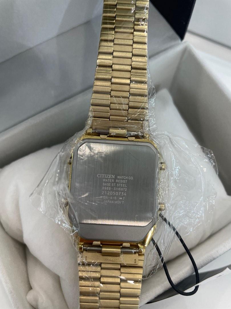 Citizen Gold Ana-Digi Temperature Quartz JG2103-72X S$502.90, Luxury ...