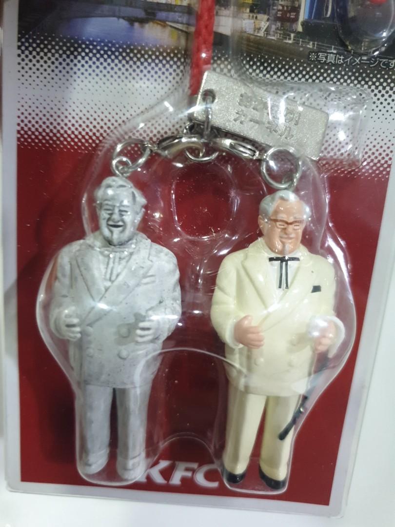 Colonel Sanders KFC FIGURE Model Keychain keyring JAPAN, Hobbies & Toys ...