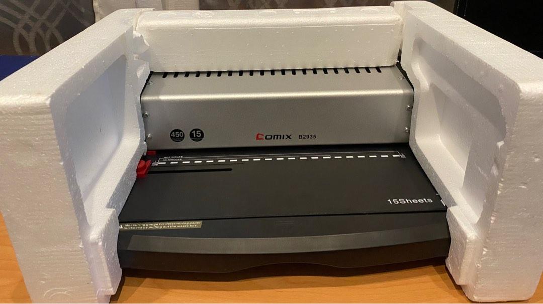 Comix binding machine, Furniture & Home Living, Office Furniture ...