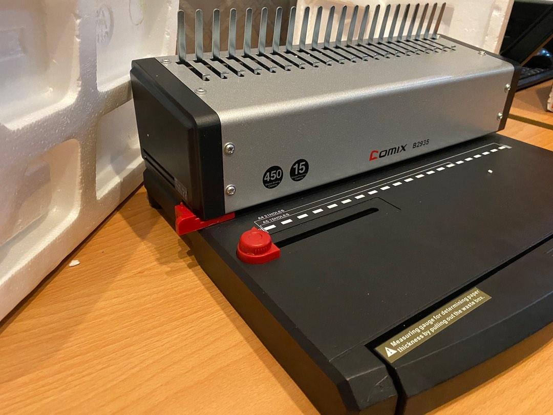 Comix binding machine, Furniture & Home Living, Office Furniture ...