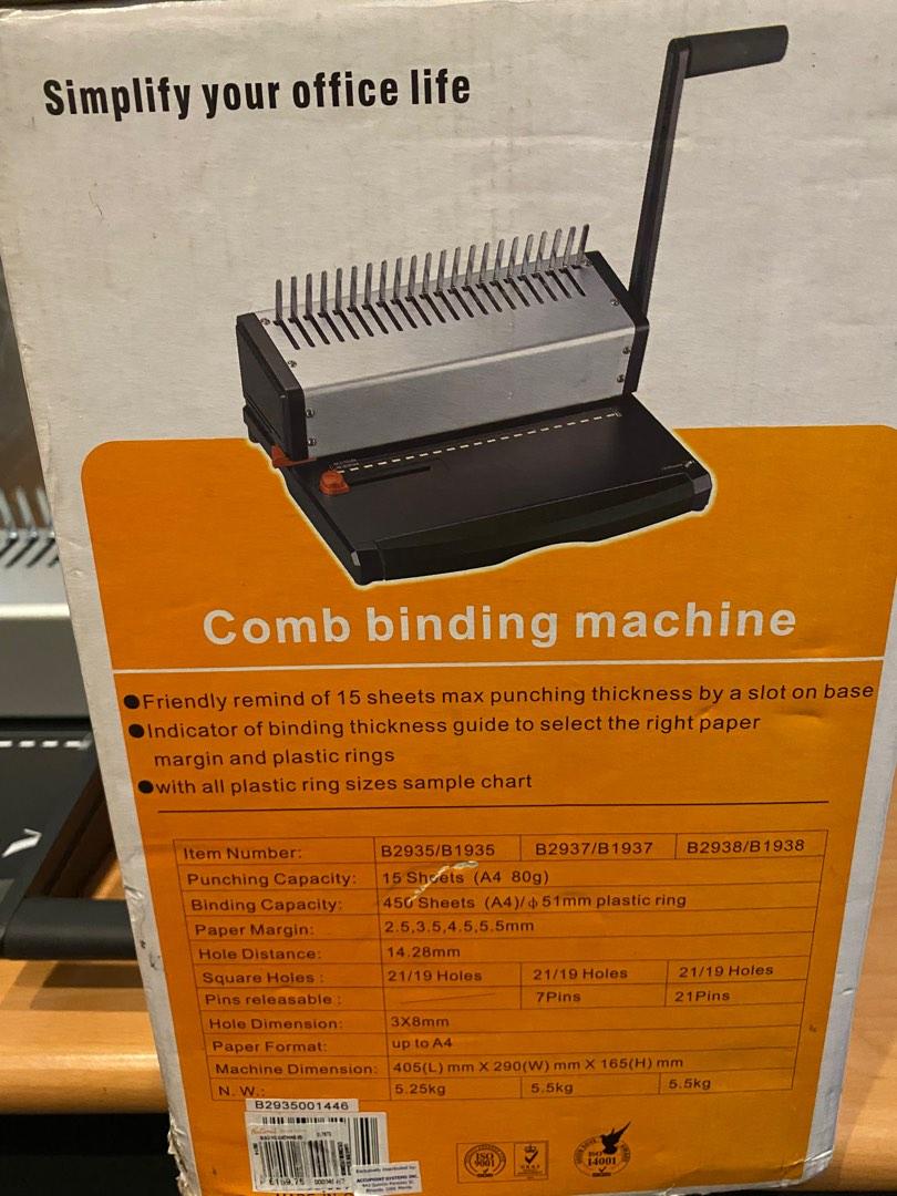 Comix binding machine, Furniture & Home Living, Office Furniture ...
