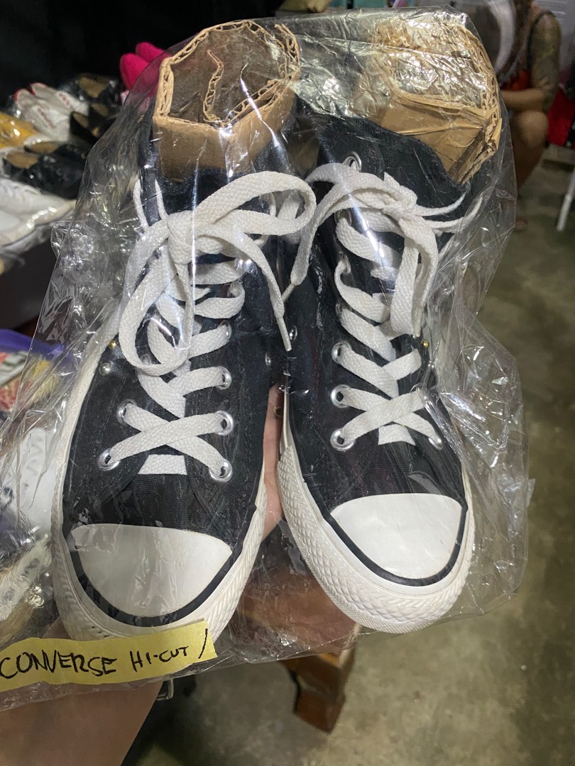 Converse hi-cut studd, Women's Fashion, Footwear, Sneakers on Carousell