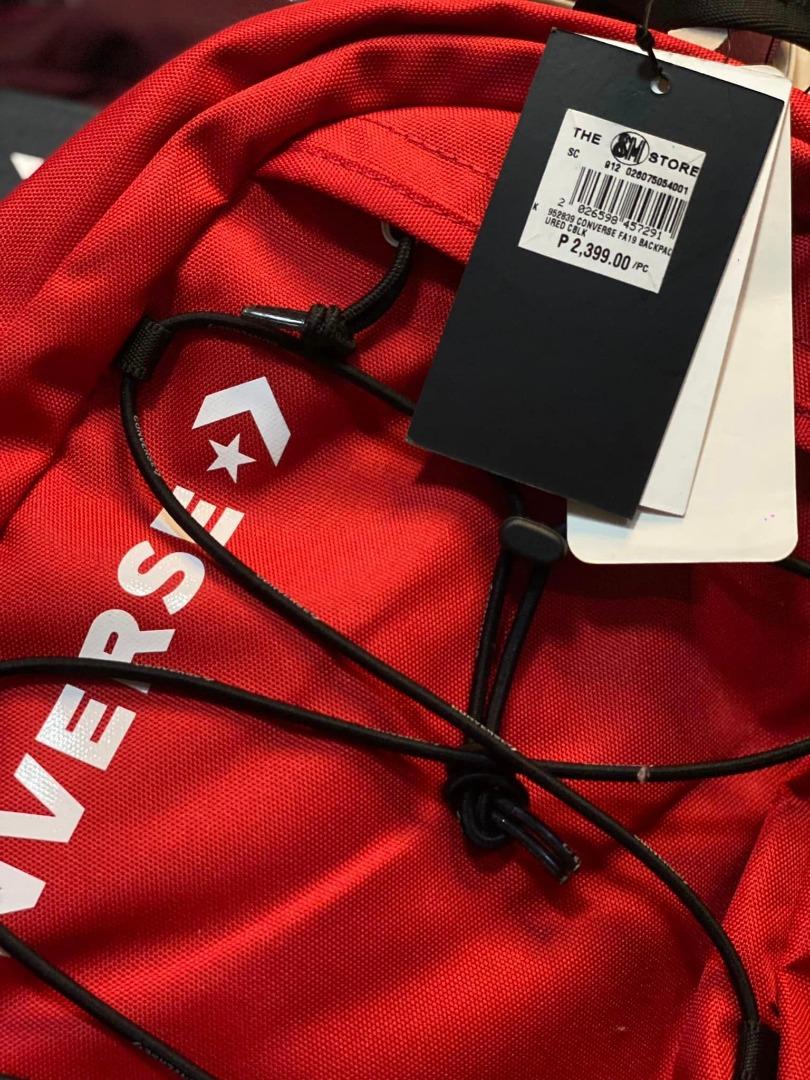 CONVERSE SWAP OUT BACKPACK RED / BLACK with LAPTOP COMPARTMENT, Women's ...