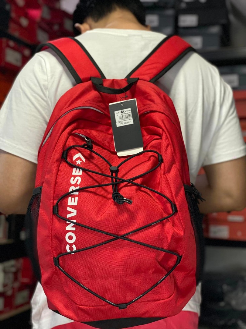 CONVERSE SWAP OUT BACKPACK RED / BLACK with LAPTOP COMPARTMENT, Women's ...