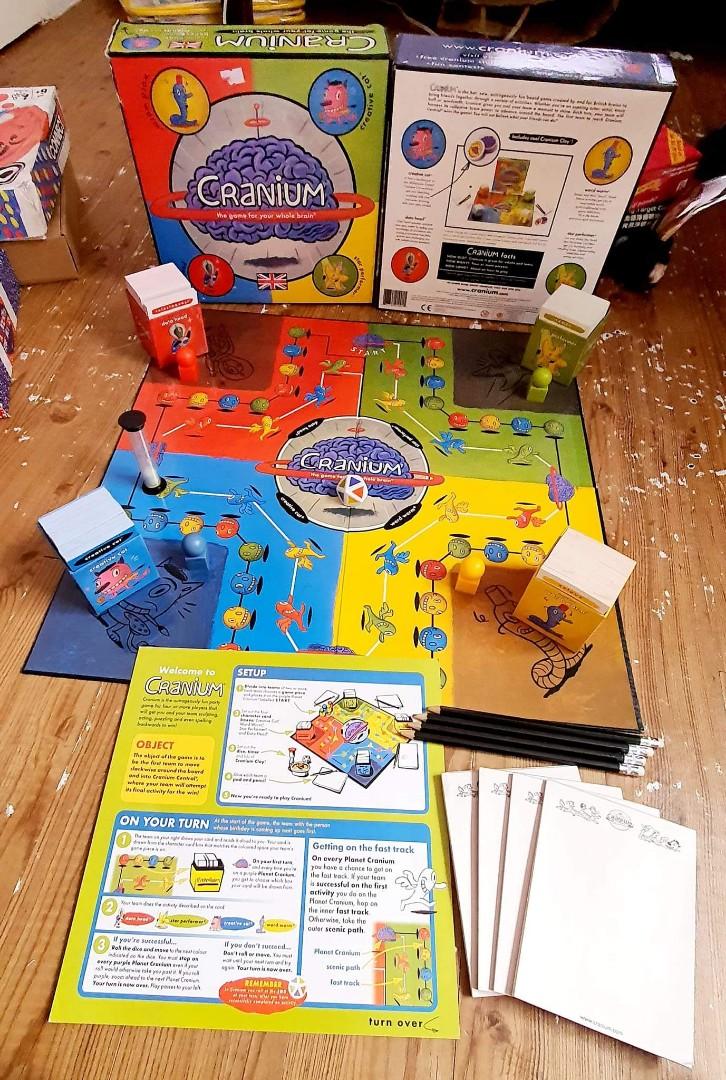 CRANIUM - The Game For Your Whole Brain, Hobbies & Toys, Toys & Games ...