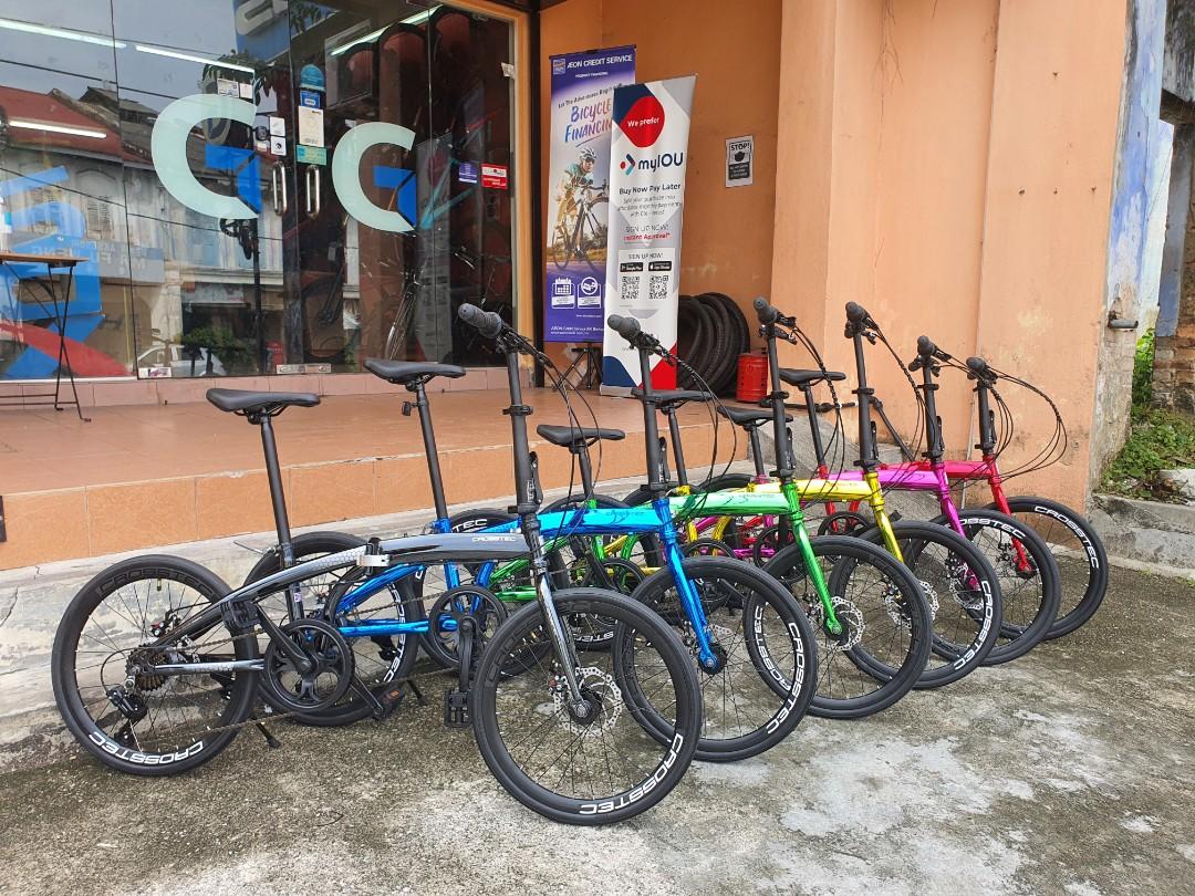 Crosstec prime 451 folding bike, Sports Equipment, Bicycles & Parts, Bicycles on Carousell