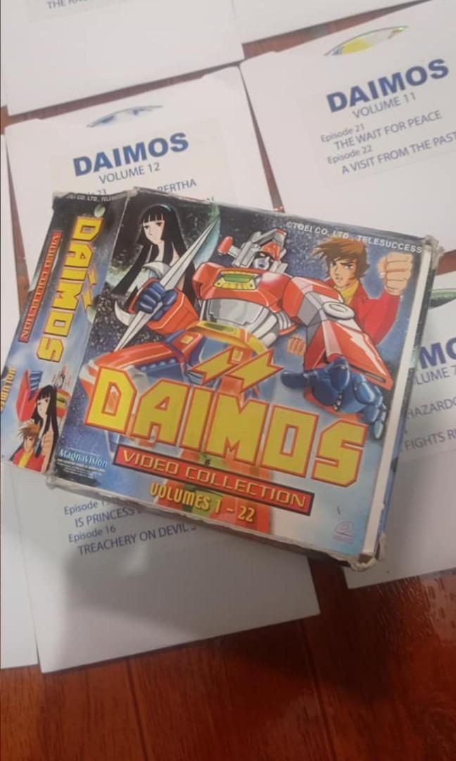 Daimos VCDs, Hobbies & Toys, Memorabilia & Collectibles, Vintage ...