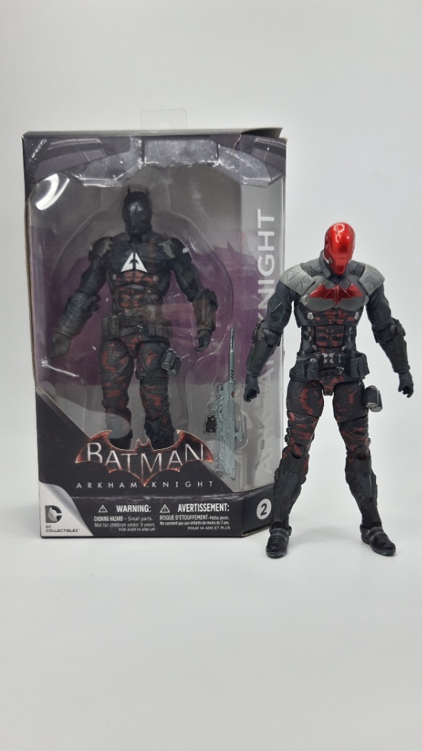 DC Collectibles Batman Arkham Knight & Red Hood + Mafex Joker ...