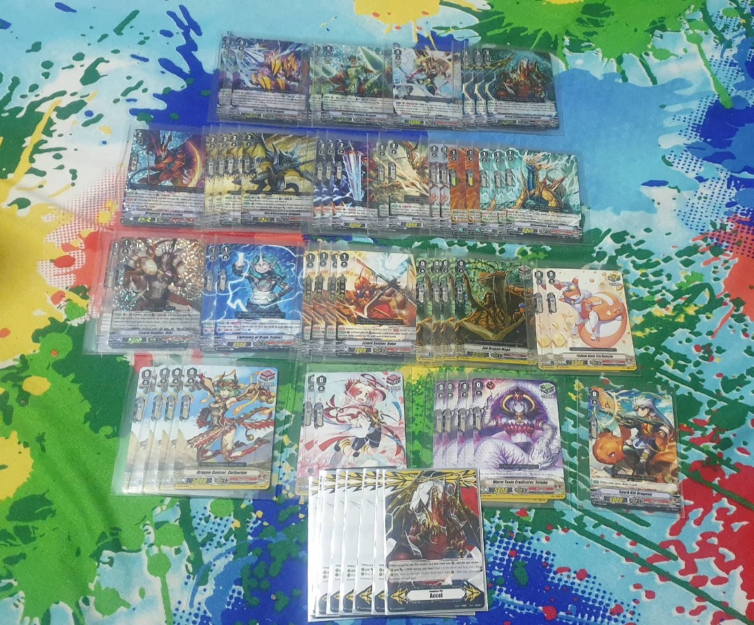 Vanguard Detonix Drill Dragon V-Series Deck, Hobbies & Toys, Toys ...