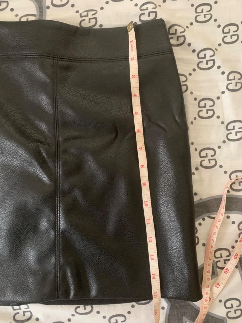 Divided by H&M Leather Skirt, Women's Fashion, Bottoms, Skirts on Carousell