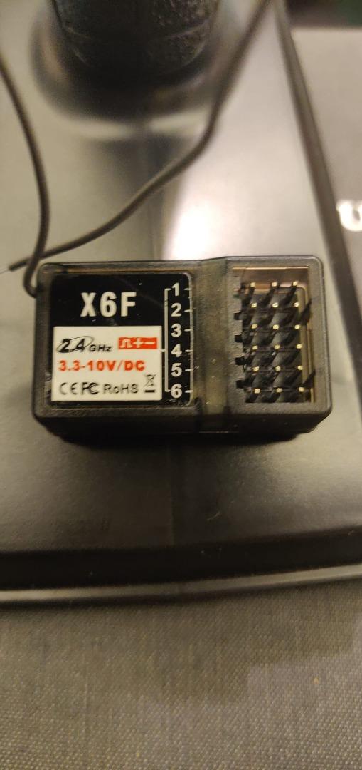 DumboRC X4 RC Tx Radio Transmitter With X6F 6 Channel Rx Receiver (not Flysky, Futaba, Sanwa ...