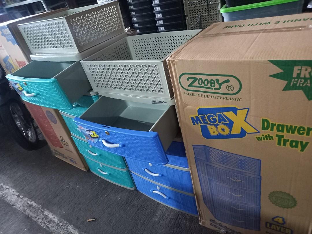 Durabox 4Layer with tray, Furniture & Home Living, Home Improvement ...