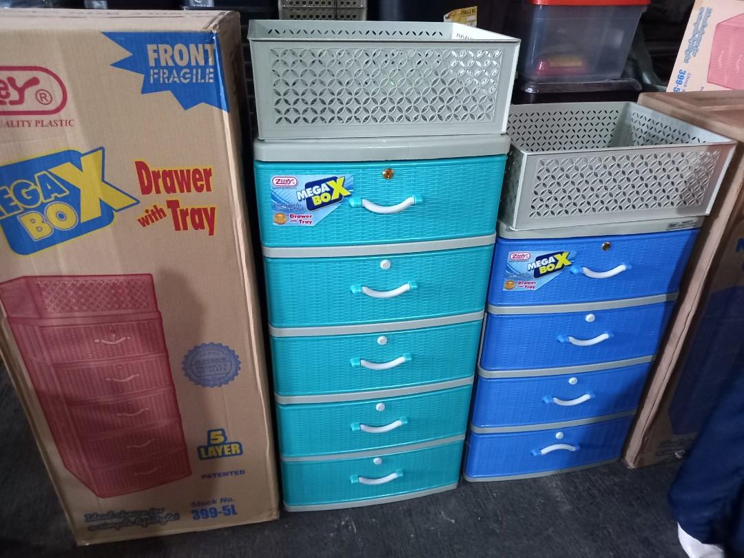 Durabox with tray by zooey, Furniture & Home Living, Home Improvement ...