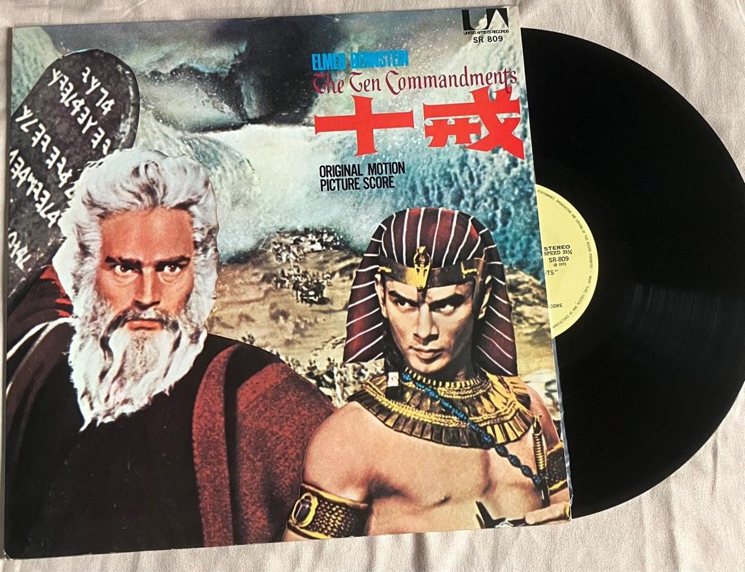 ELMER BERNSTEIN The Ten Commandments OST Vinyl LP, Hobbies & Toys ...
