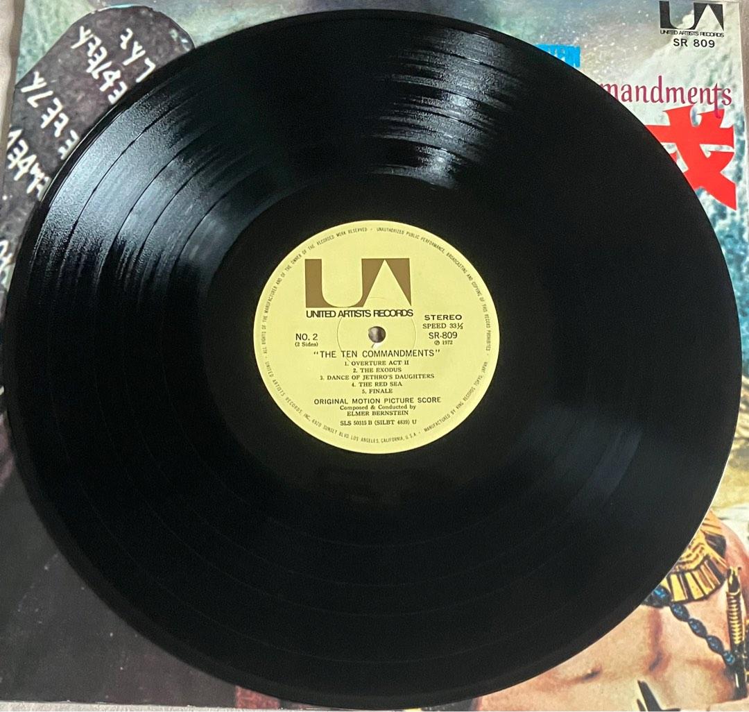 ELMER BERNSTEIN The Ten Commandments OST Vinyl LP, Hobbies & Toys ...