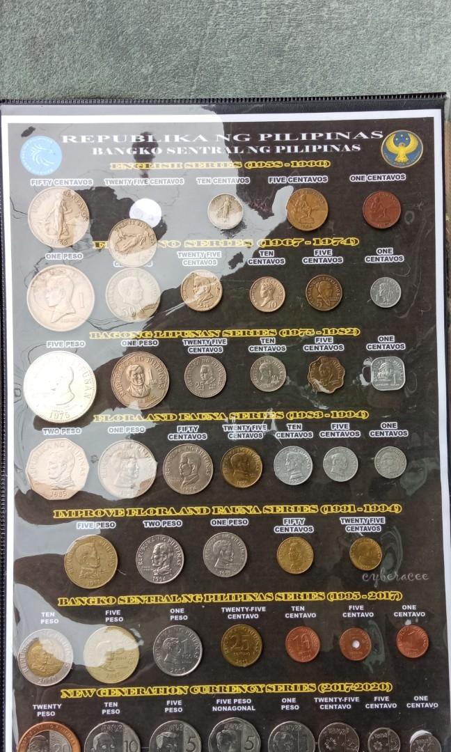 English series to New generation currency coin set in hard plastic ...