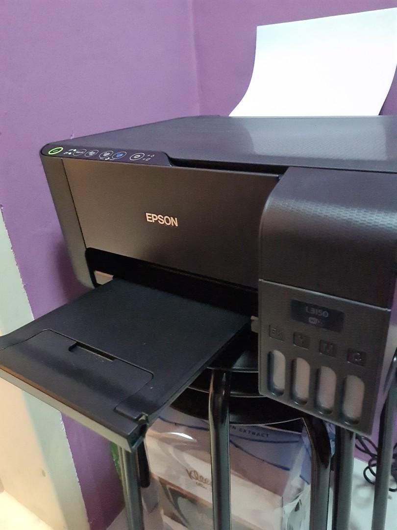 Epson EcoTank L3150 Wi-Fi Mobile & Cloud printing A4 All-in-One Ink ...