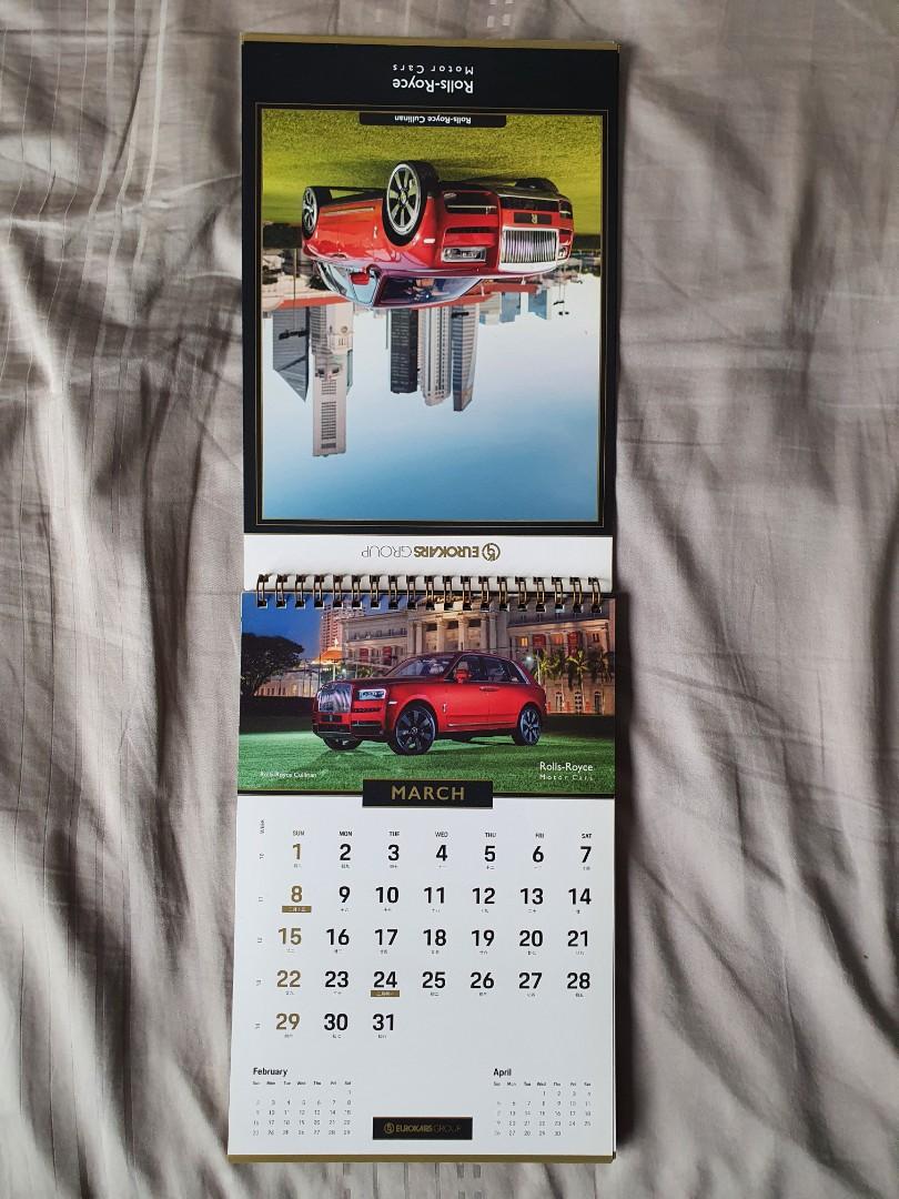 2020 Eurokars group calendar, Hobbies & Toys, Memorabilia & Collectibles, Fan Merchandise on ...