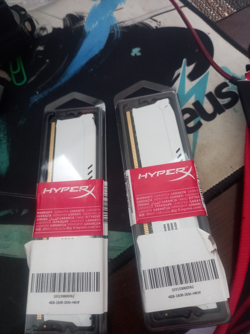 For sale HyperX fury ddr3 4gb ram per stick, Computers & Tech, Parts ...
