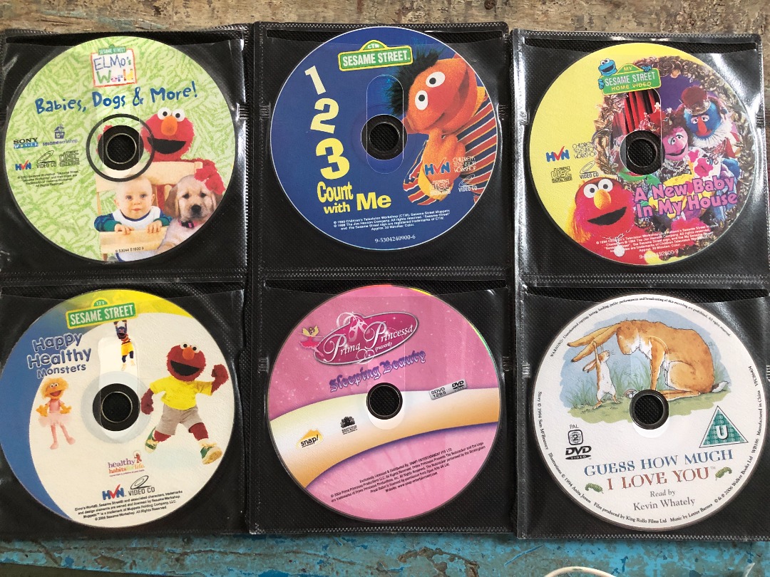 FREE Original DVDS VCDs for Children: Oswald, Kipper, Miffy, Sleeping ...