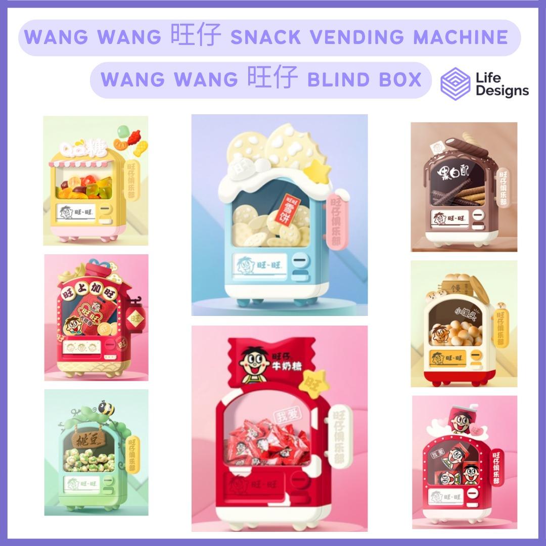 [Instock] Wang Wang Hot Kid Blindbox Snacks Vending Machine Blind Box ...