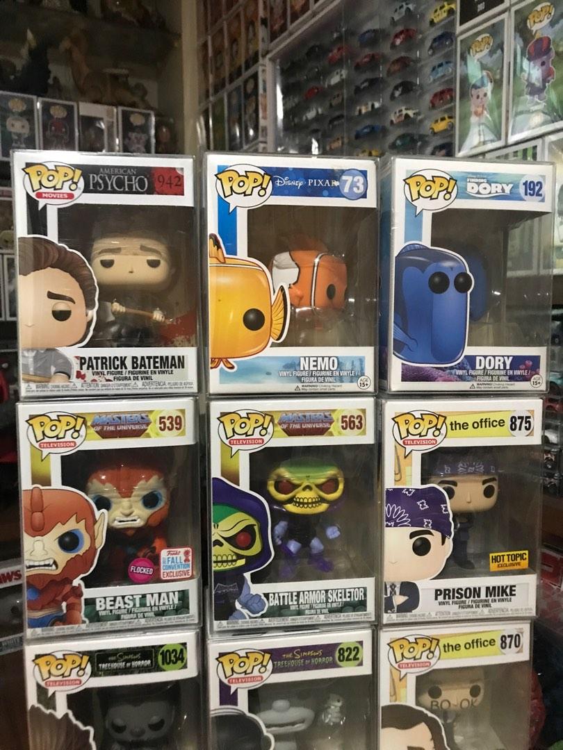 Funko Pop The Office Nemo Dory He Man Peison Mike Skeletor MUTTLEY Car ...