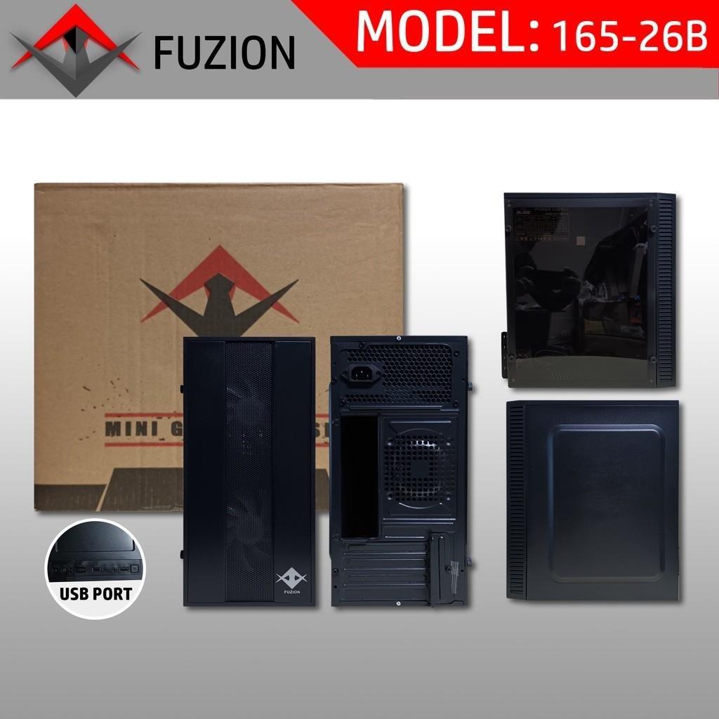 Fuzion mini gaming case with Power supply ATX - 700W-500, Computers & Tech, Desktops on Carousell
