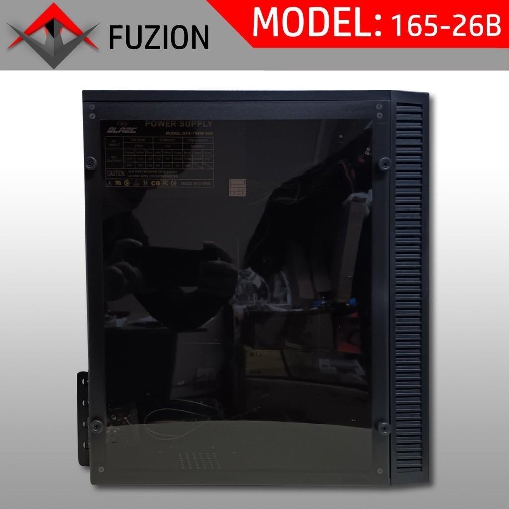 Fuzion mini gaming case with Power supply ATX - 700W-500, Computers & Tech, Desktops on Carousell