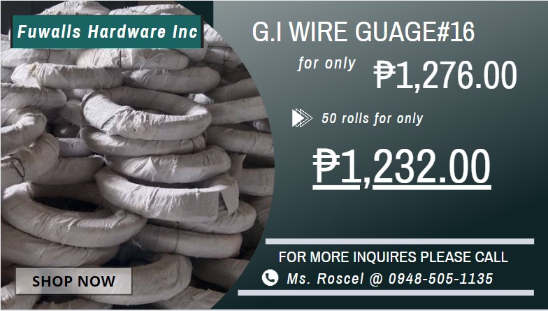 G I tie wire #16 22kls, Commercial & Industrial, Construction ...