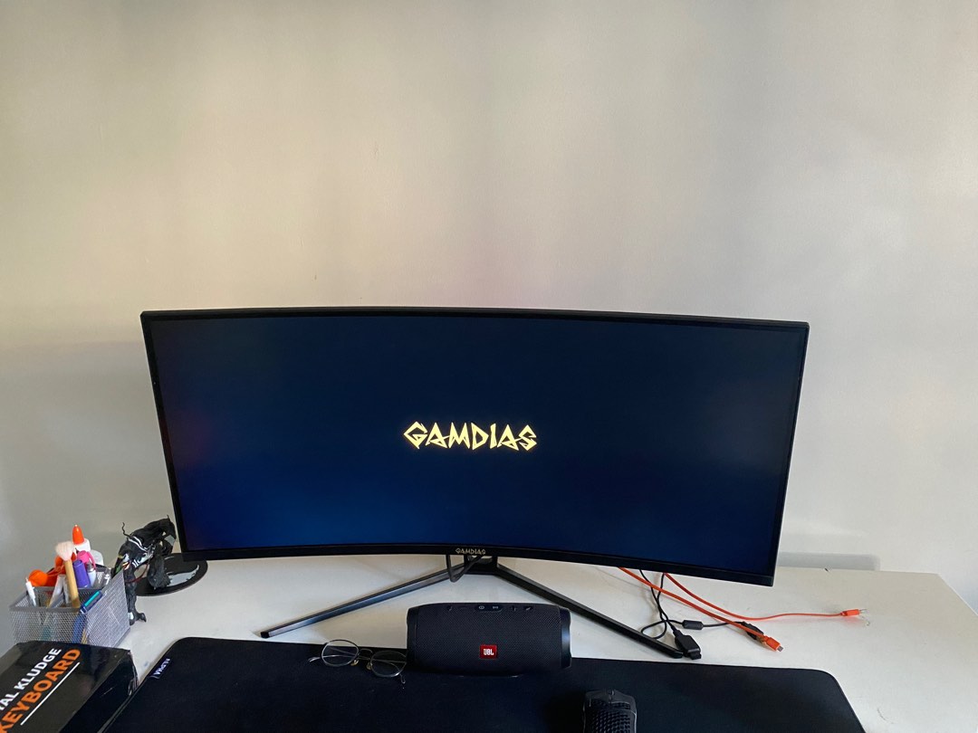 Gamdias Apollo DHD 356C 35 inch Ultrawide Gaming Monitor, Computers ...
