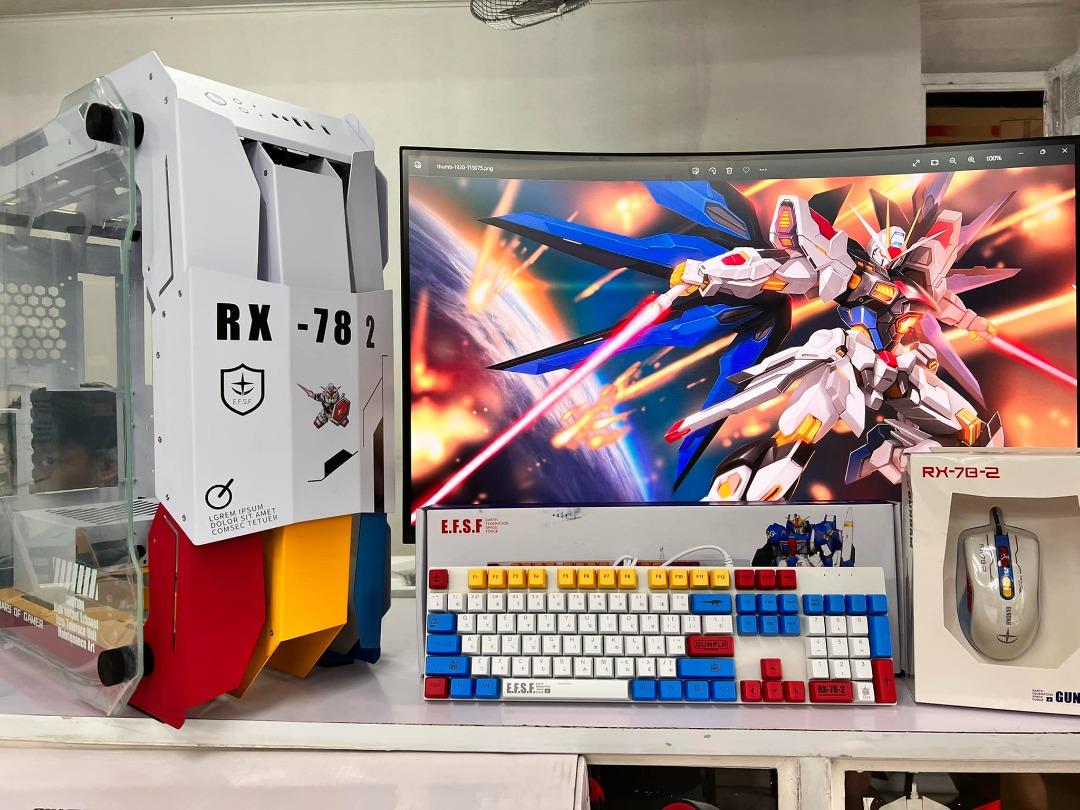 GAMING CASE GUNDAM RX - 78 2, Computers & Tech, Desktops on Carousell