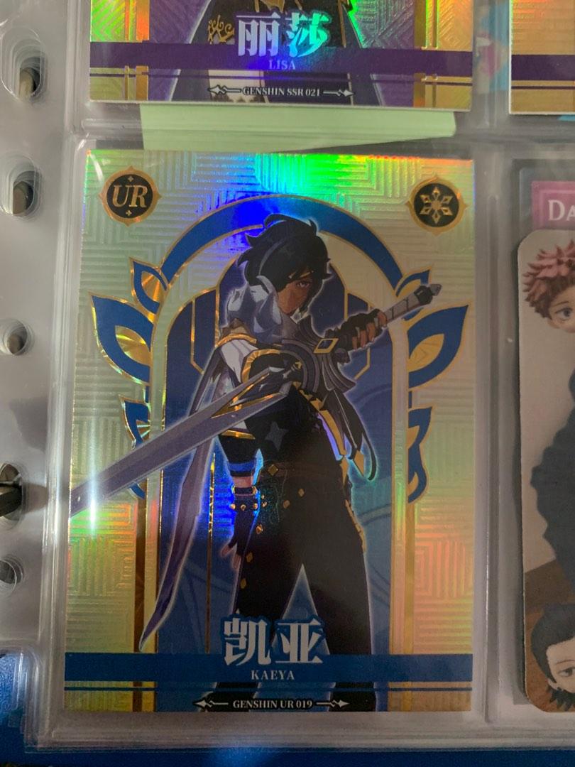 Genshin Impact Kaeya Lisa Trading Card Holo (check desc), Hobbies ...
