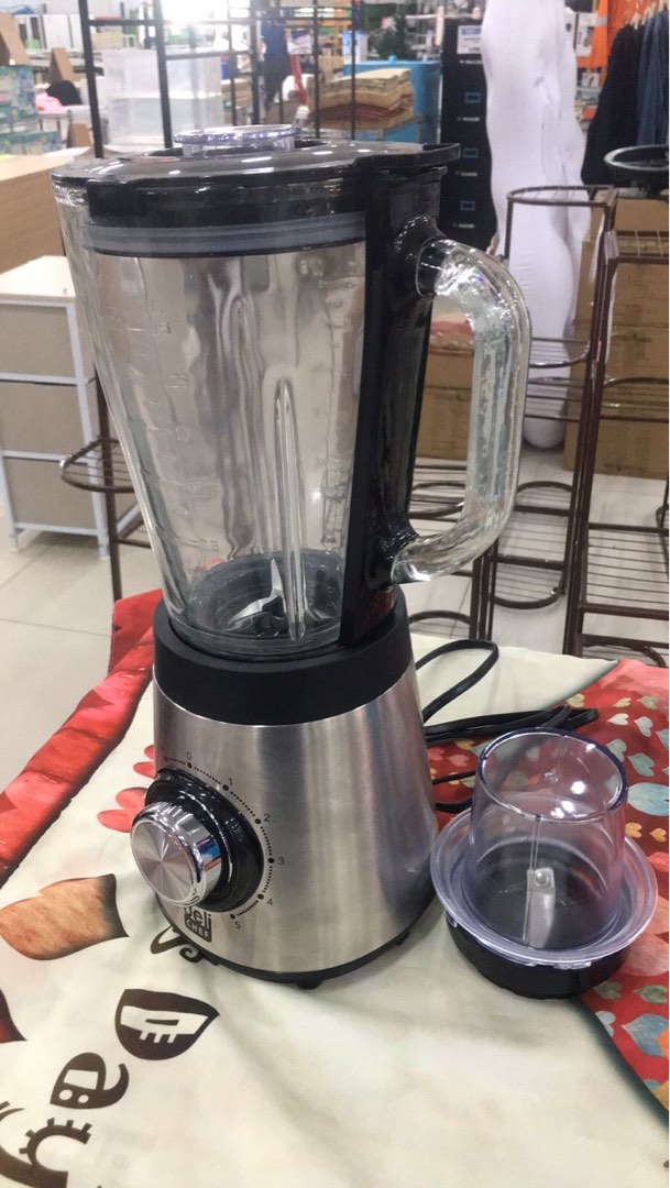 Glass Blender with Grinder 1.5L, TV & Home Appliances, Kitchen ...