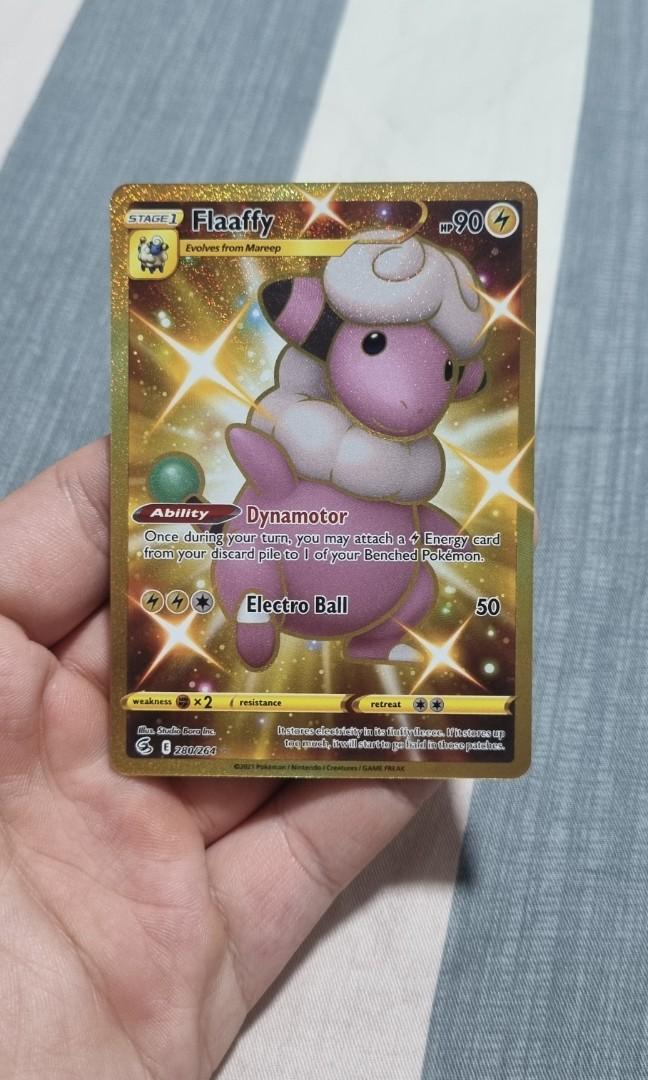 Gold Flaaffy | Pokemon TCG | Pokemon Cards | Fusion Strike | Pokemon ...