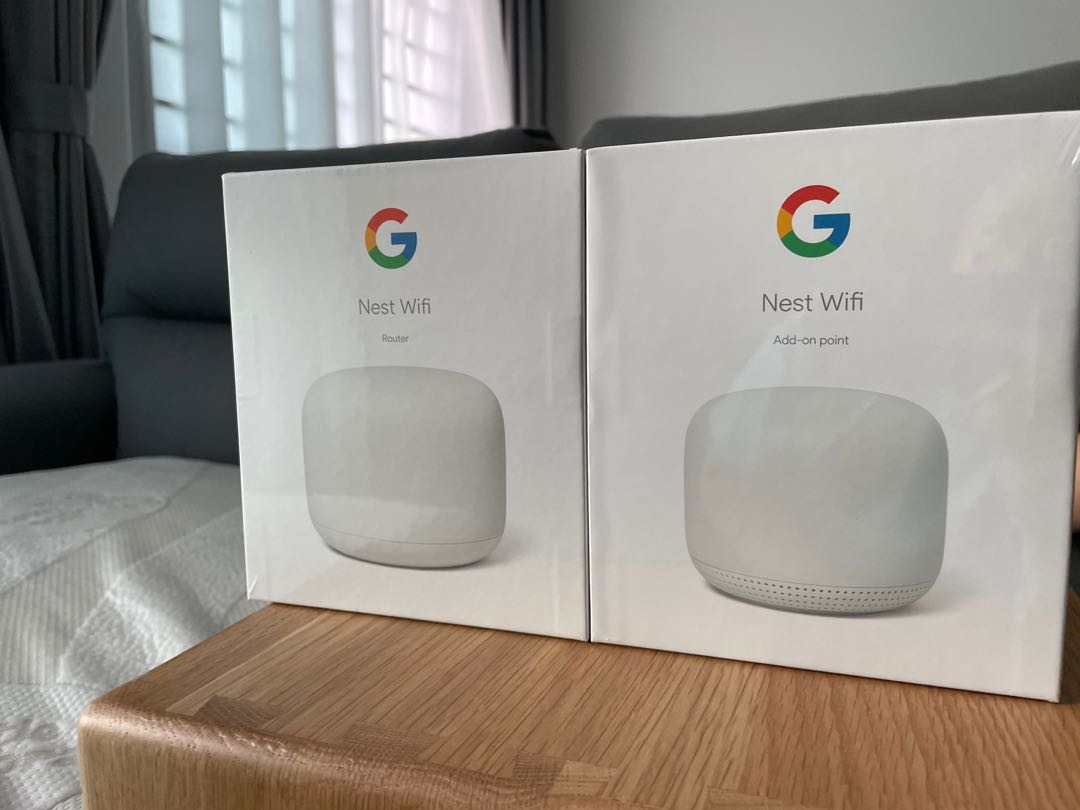 Google Nest Wifi (Router + Add-on Point), TV & Home Appliances, TV ...