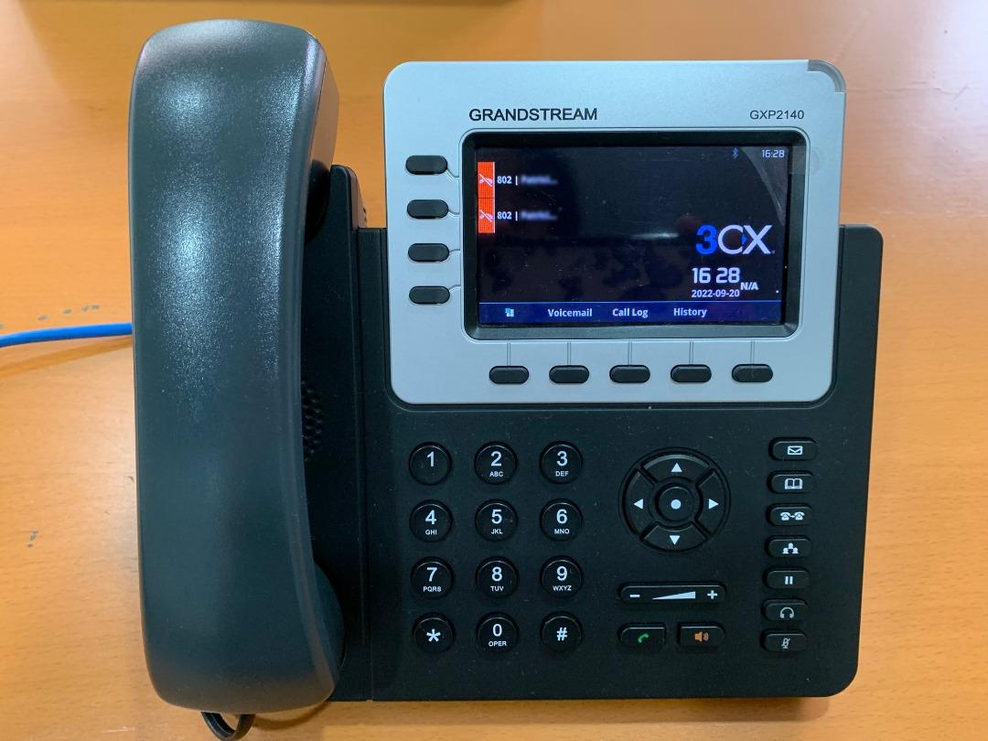 Grandstream GXP2140 IP Phone, Computers & Tech, Office & Business ...