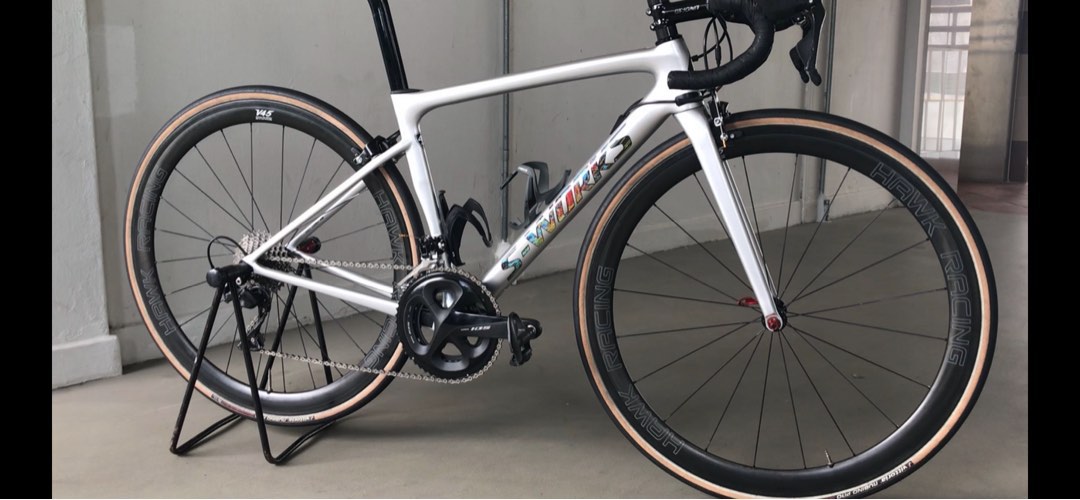 Carbon Wheelset Hawk Racing V45 Clincher for road bike zipp enve ...