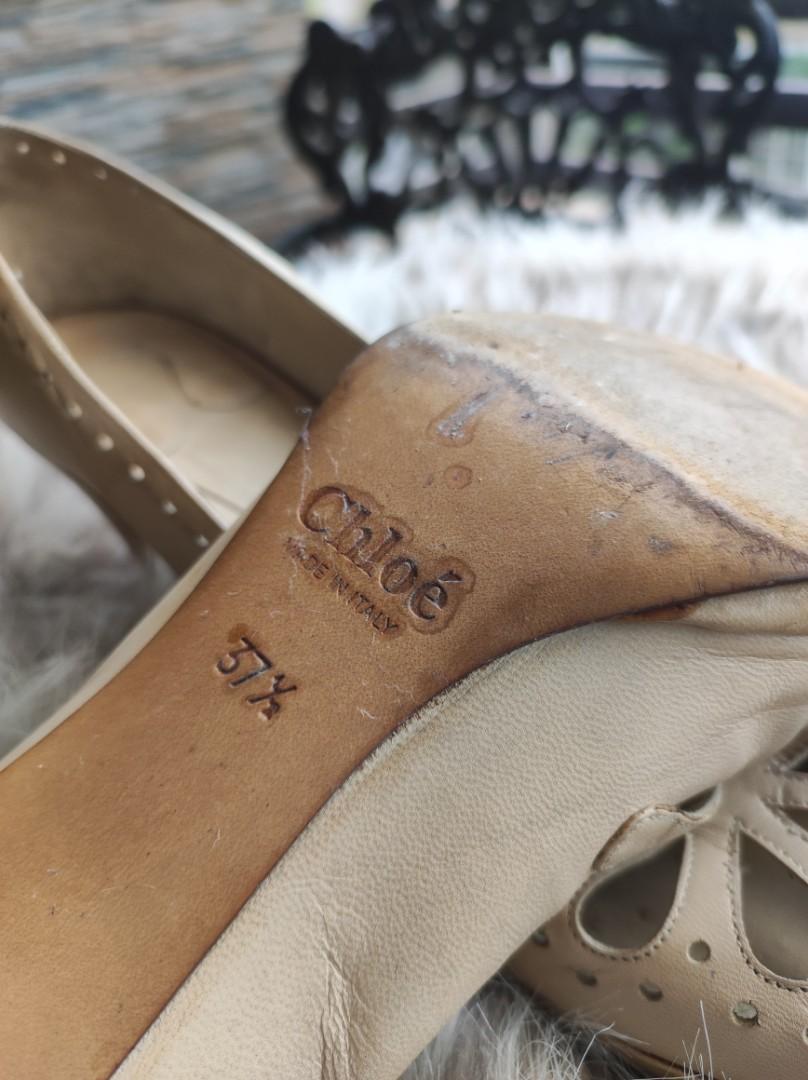 Chloe shoes, Women's Fashion, Footwear, Heels on Carousell