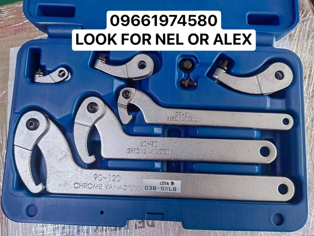 HOOK AND PIN WRENCH SET, Commercial & Industrial, Industrial Equipment ...