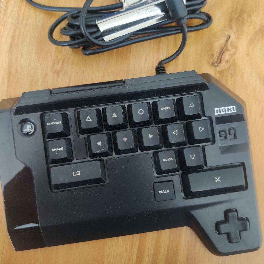 Hori Tac ps3 ps4 keyboard mouse fps 槍game, 電子遊戲, 遊戲機配件, 手掣 - Carousell
