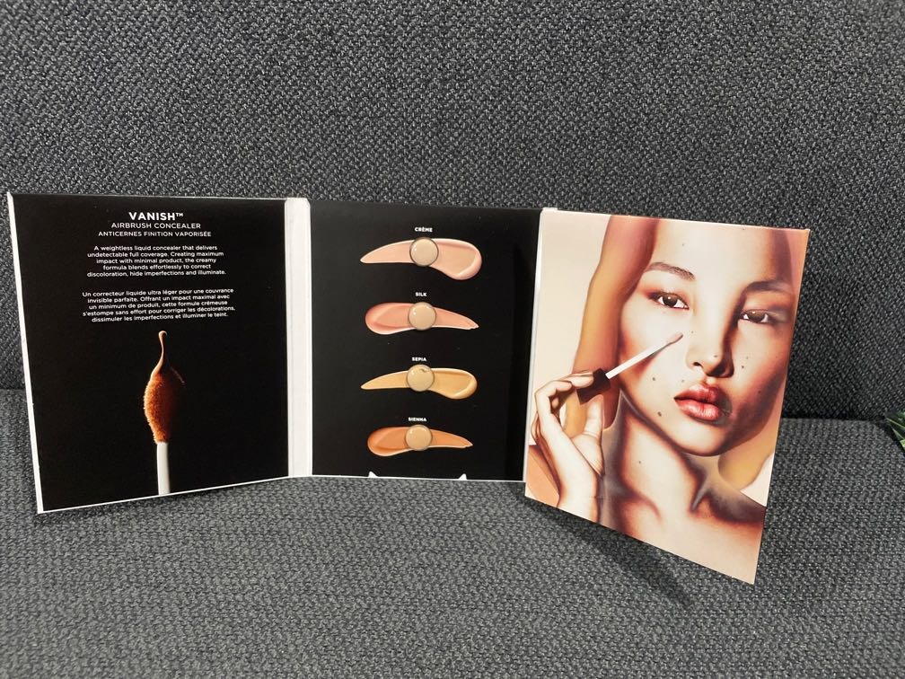 Hourglass Vanish Airbrush Concealer sample set 1 ml x 4 shades Crème ...