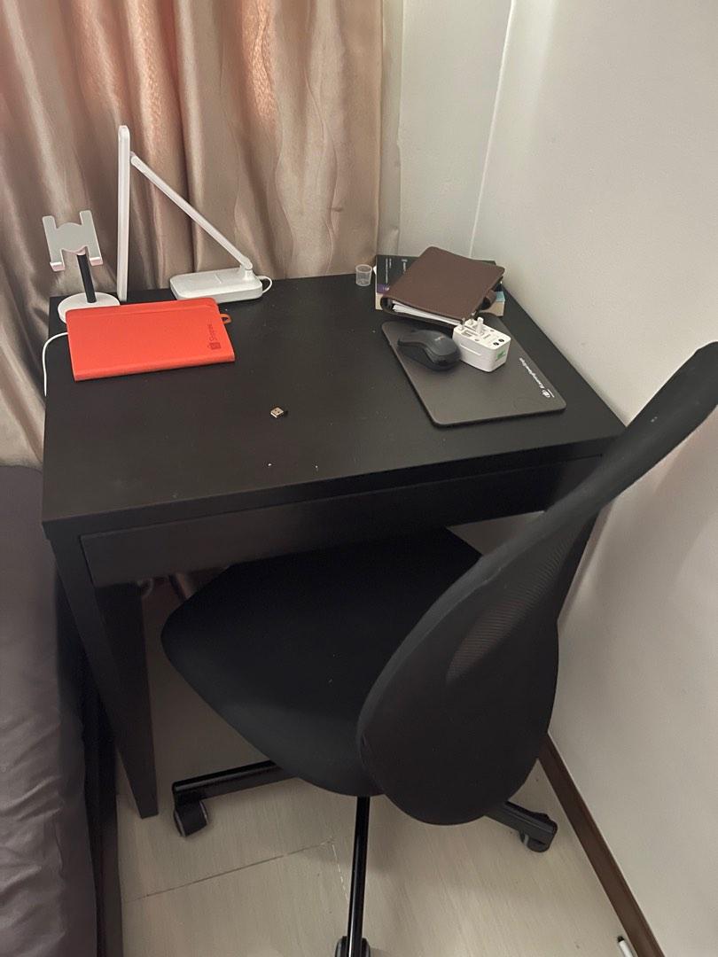 IKEA Study Table, Furniture & Home Living, Furniture, Tables & Sets on ...