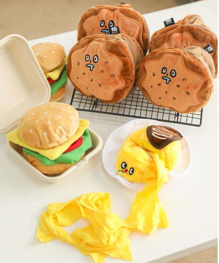 [INSTOCK] SNIFF'S FRIENDS BURGER DOG TOY, Pet Supplies, Homes & Other ...