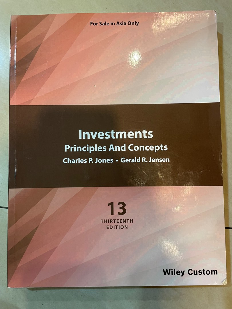 Investment principles and concept, Hobbies & Toys, Books & Magazines ...
