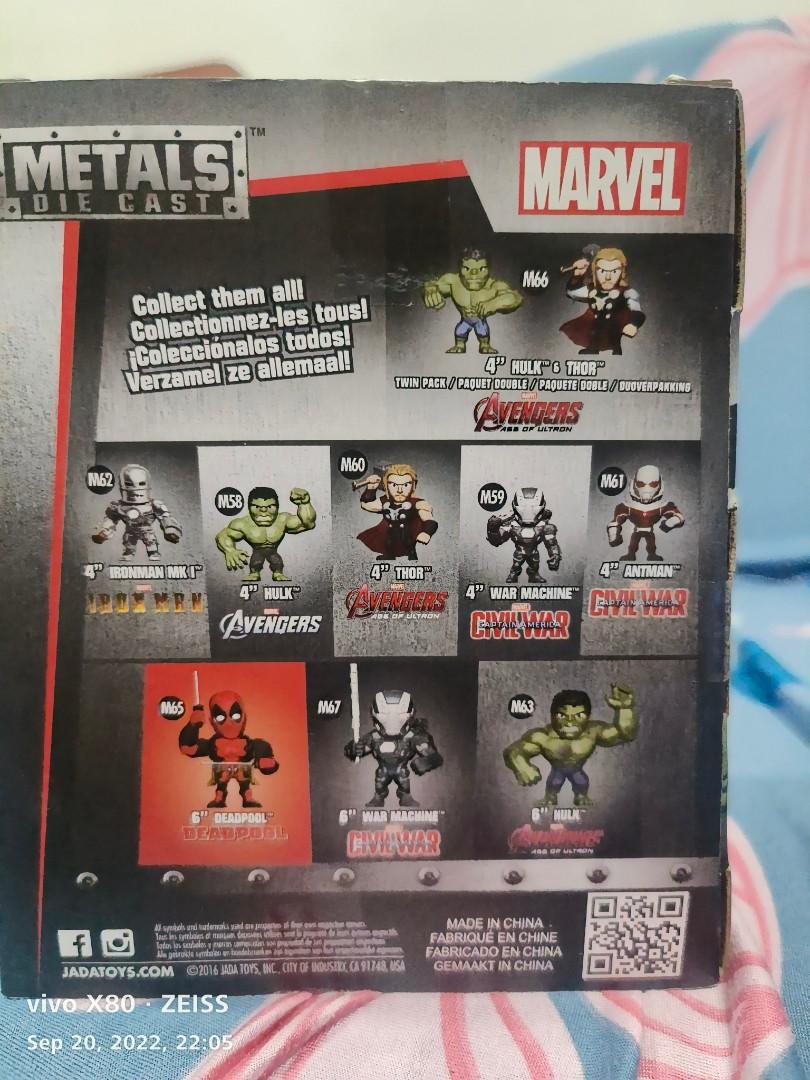 Jada toys Avengers hulk 5 inches misb, Hobbies & Toys, Toys & Games on ...