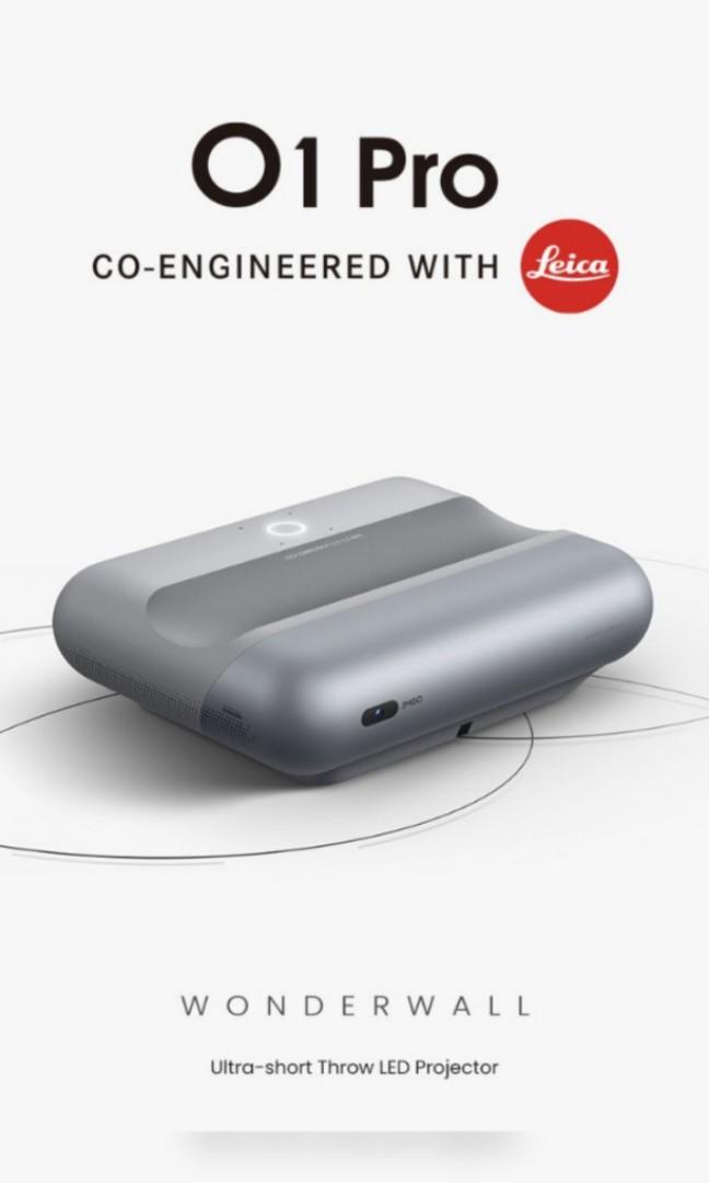 JMGO O1 PRO UST Projector, TV & Home Appliances, TV & Entertainment, Projectors on Carousell