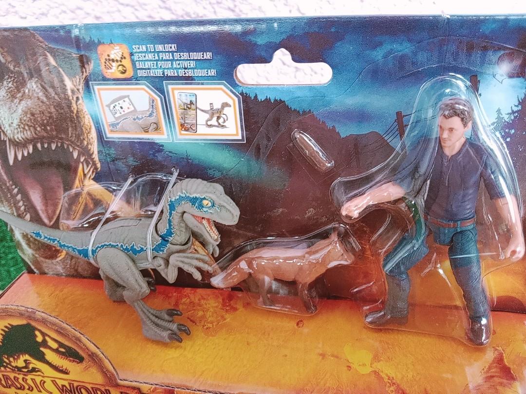 Jurassic World Dominion Owen & Velociraptor Beta Dinosaur, Hobbies ...