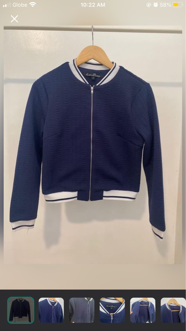 kamiseta cropped sports jacket, Women's Fashion, Coats, Jackets and ...