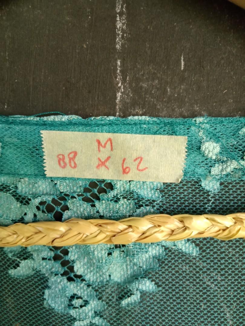 #Okt50 Kebaya Brokat Green Mint Bunga not Sejauh Mata Memandang, Lulu ...